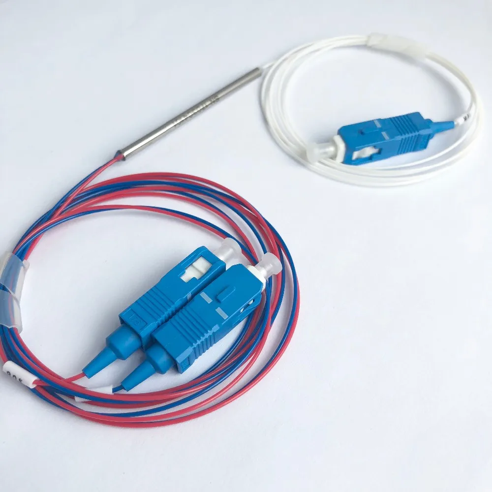 Micro Fiber Optic Plc Splitter 1x2 1x4 1x8 1x16 Sc/apc Used In Splice ...