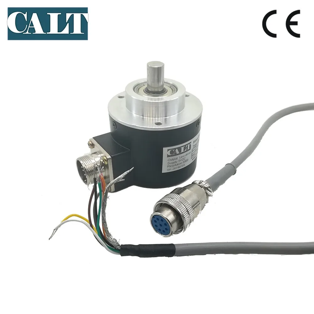 Calt Ghs38 1000p/r Rotary Encoder Abz Phase 5-26v Npn Output For Fabric ...