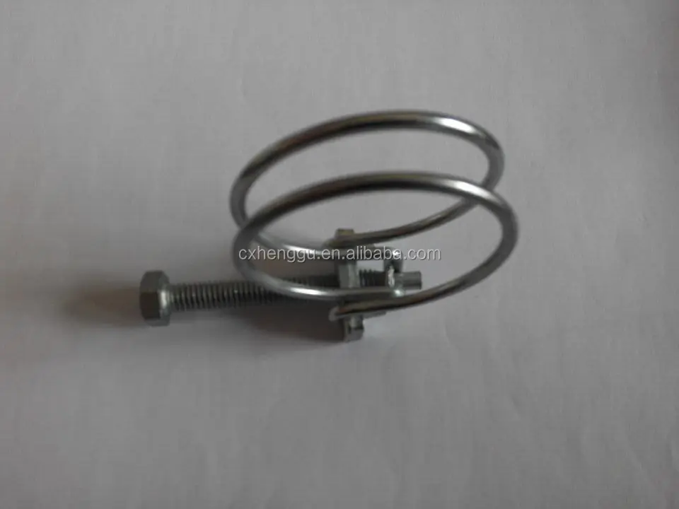 더블 와이어 호스 클램프더블 와이어 스프링 호스 클립아연 도금 클램프 Buy 스프링 스틸 와이어 클립더블 링 호스 클램프스프링 와이어 호스 클램프 Product