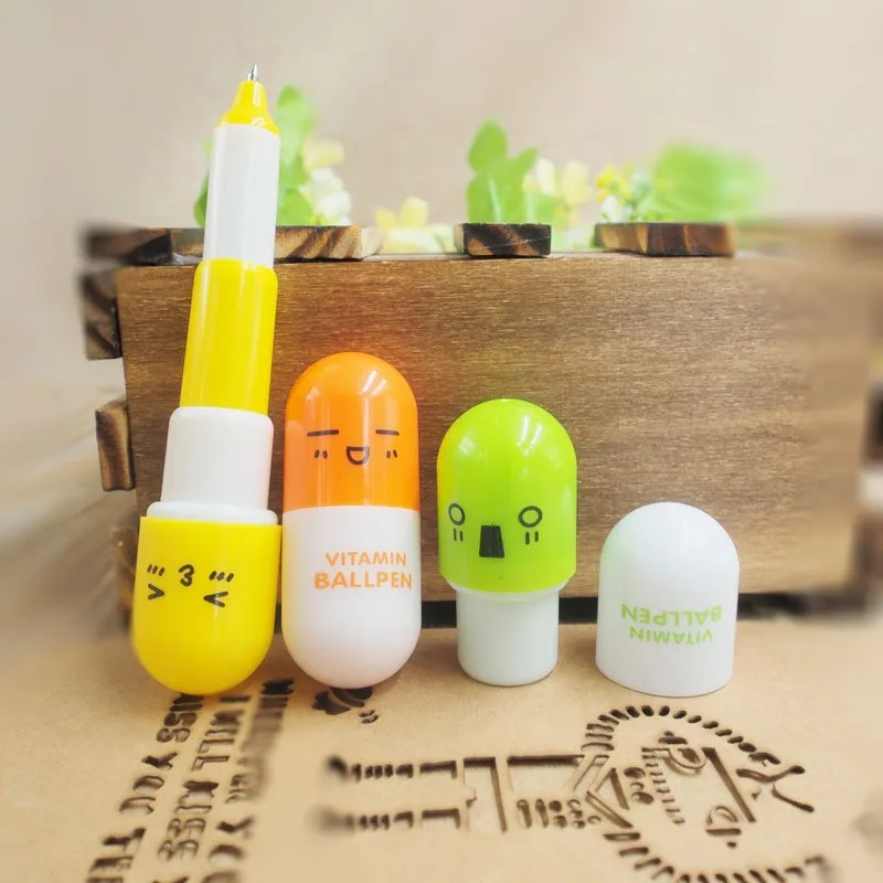 Short Pill Shape Pen,Promotional Capsule Pen - Buy Pill Shape Pen ...