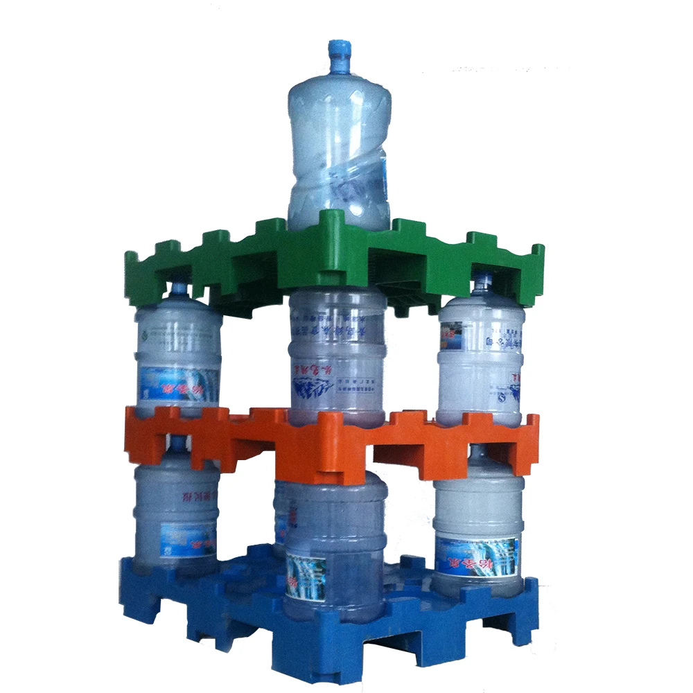 Stackable Plastic Water Bucket Pallets - Large Load Capacity
