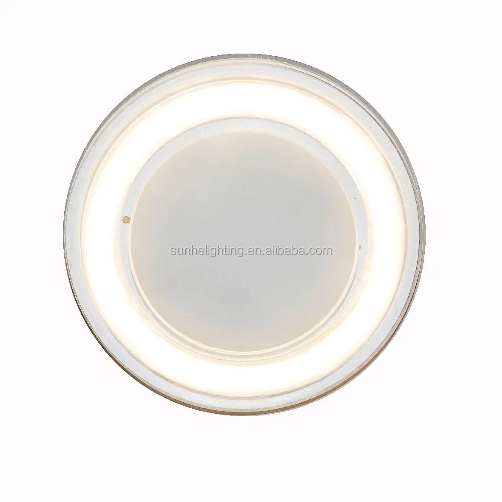 7 Inch Round RV LED Light Fixture - 12V/24V Caravan Lamp