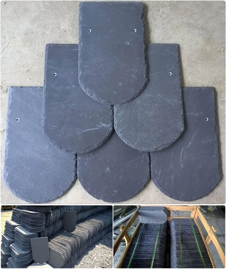 Natural Black Roof Slate Tiles - Durable & Stylish