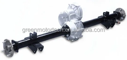 Strong Electric Golf Cart Drive Axle With Gearbox - Buy Drive Axle ...
