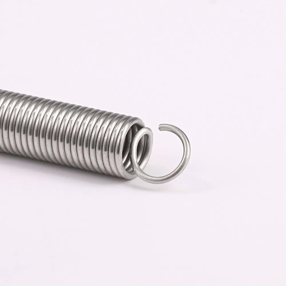 Custom Coil Tension / Extension Springs With Loops And Hooks Vary In ...