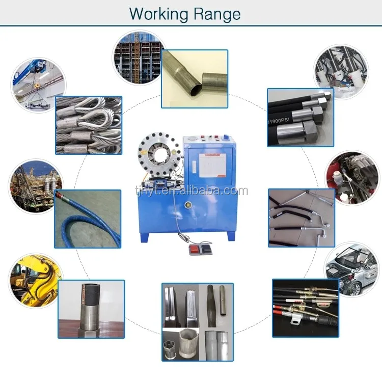 Parker Crimping Machine - Precision Hydraulic Hose Press