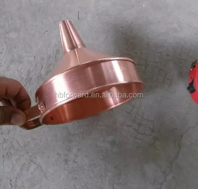 Red Copper Oil Funnel Hand Manual,Non Sparking Safety Hand Tool ...
