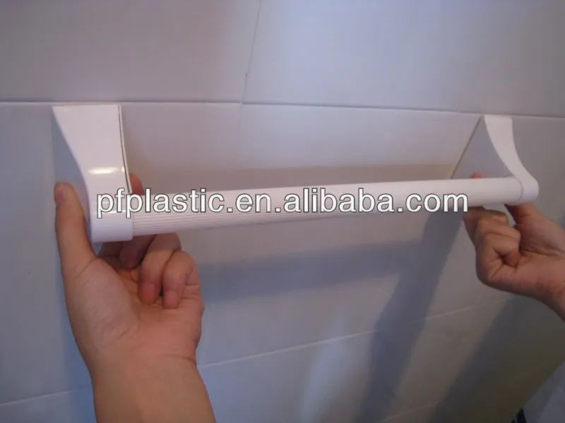 Self Adhesive Bathroom Plastic Towel Rail Towel Bar - Buy Towel Rail ...