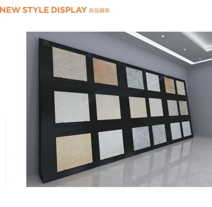 GraniteHavenPro Tile Easel Stand Slatwall Shelf Ceramic Tile Display ...