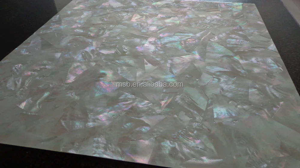 Large Size Whitelip Mother Of Pearl Shell Veneer Sheet,300*300mm Mother ...