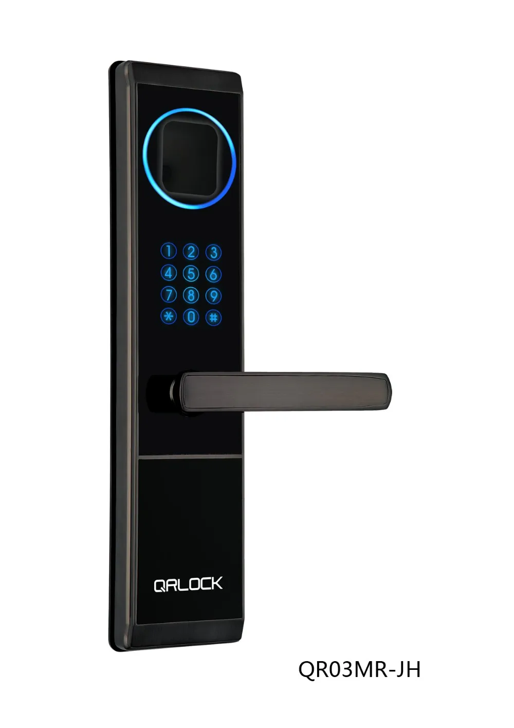Qr Code Door Lock Dazzle Glass Panel Hotel Door Lock Buy Qr Code Door Lockkey Code Door Locks 