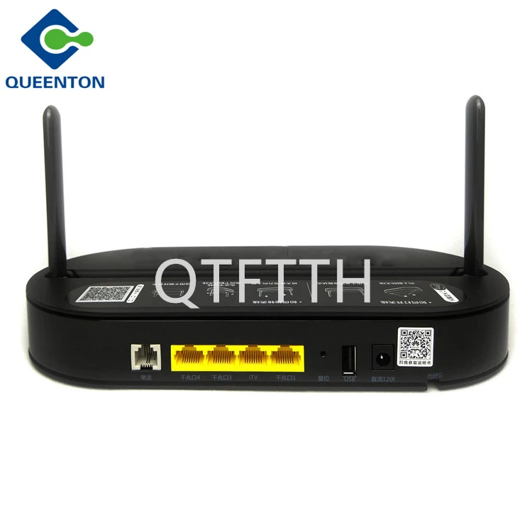 Huawei Hs8145v Gpon Onu 4ge+1pot+1usb+wifi 2.4g&5g Dual Band Fiber ...