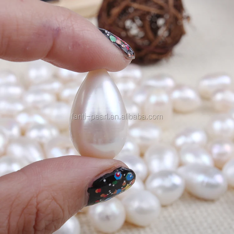 Drop Tear Loose Pearl 12-14mm Drop Pearl More Luter White Drop Pearl ...