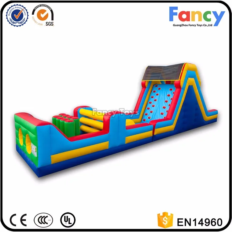 En14960 Playground Inflatable Obstacle Course For Kids/infatable Bounce ...
