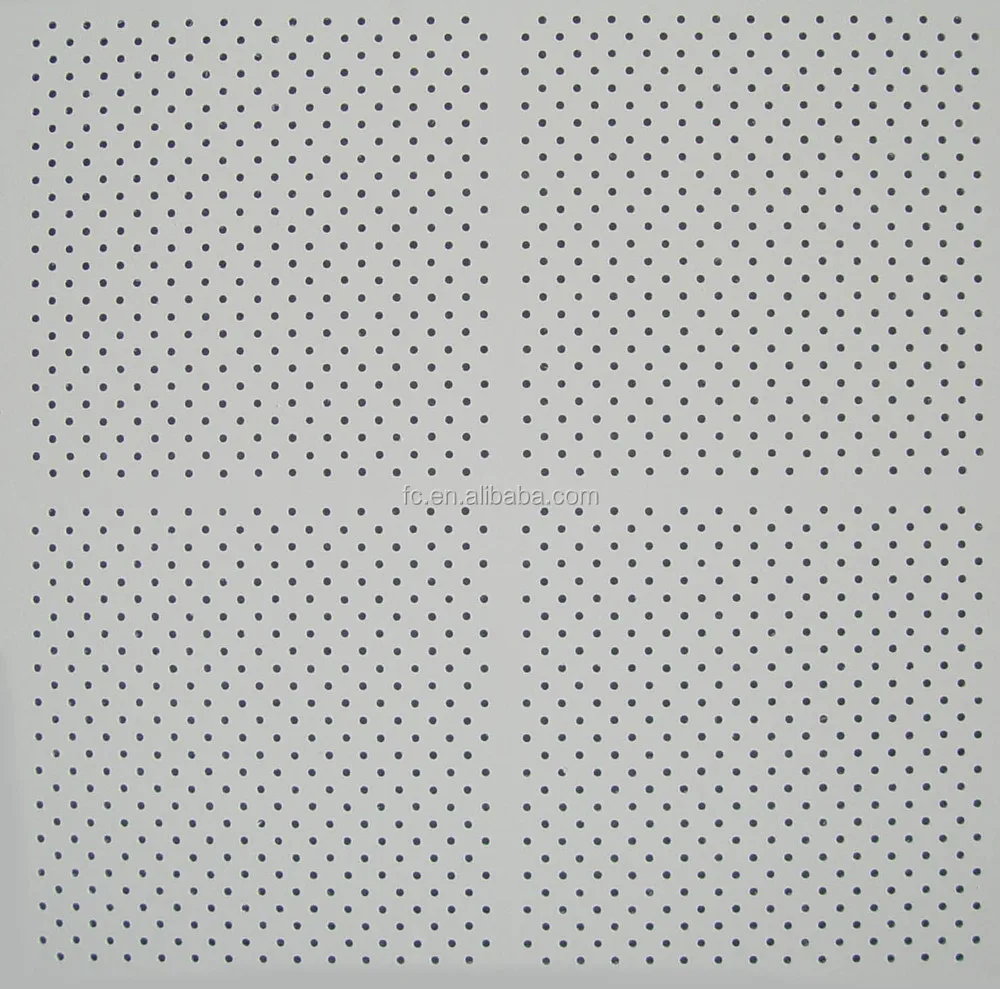 Pounch Perforated Acoustic Fiber Cement Panel - Buy Perforated Acoustic ...