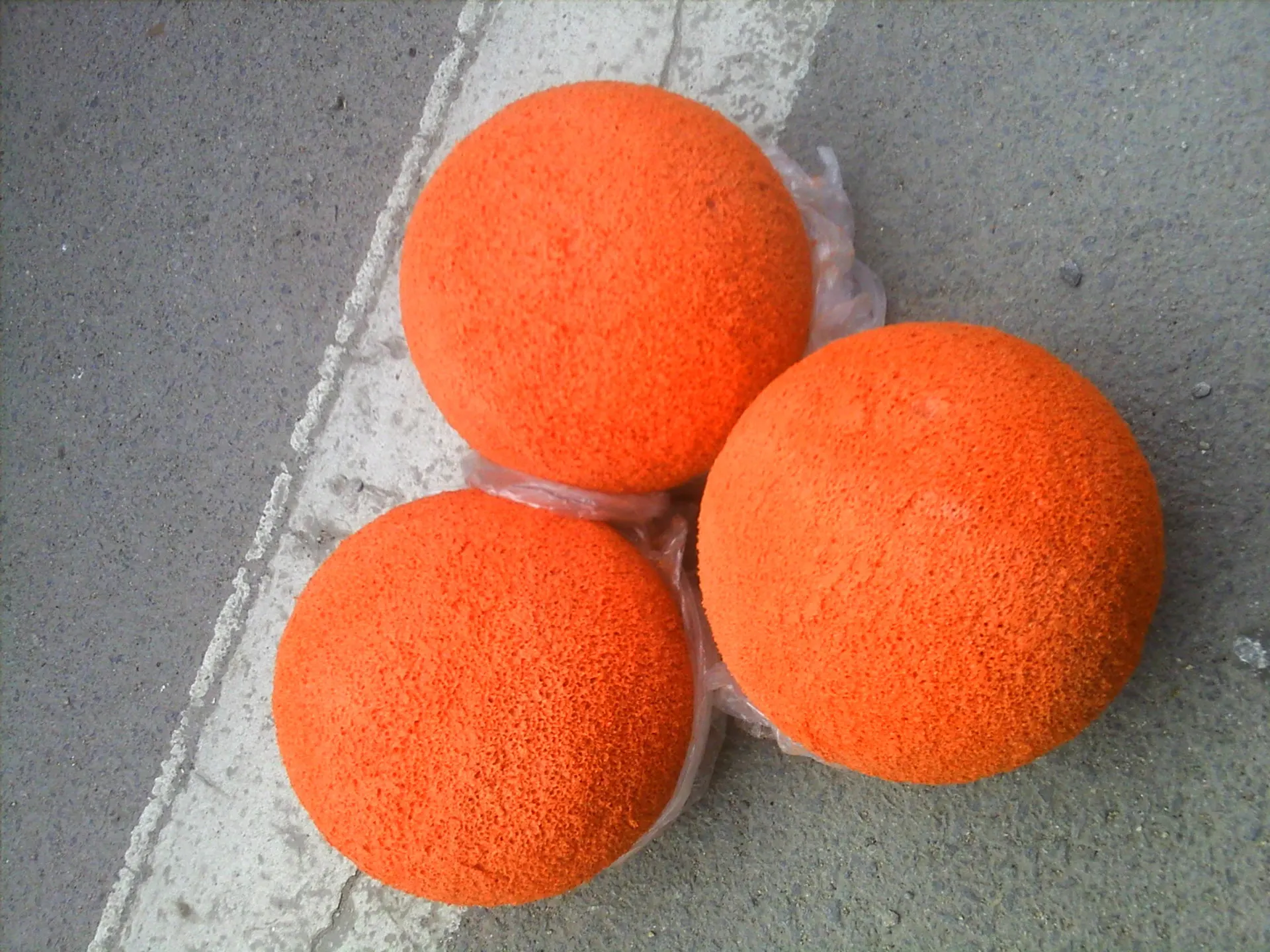 Concrete Cleaning Foam Wiper Ball Sponge Ball for DN100-DN150