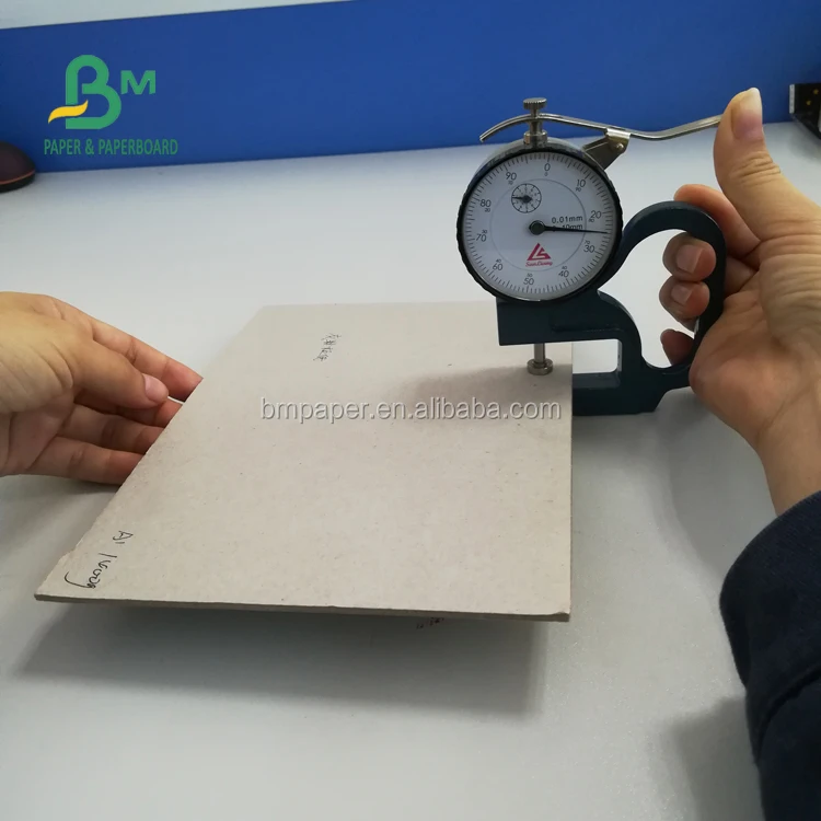 Recycled Grey Straw Paper Board 2mm Straw Board For Book Cover - Buy ...