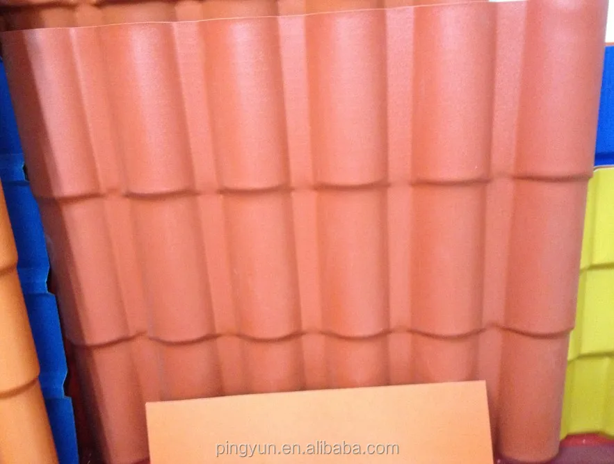 Double Roman Plastic Roof Tiles/roofing Corrugated Sheet Roman Tile ...