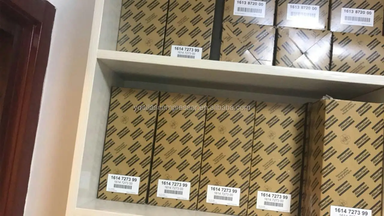 Atlascopco-filtro De Aceite De Compresor De Aire,Tornillo 1614727399,A ...