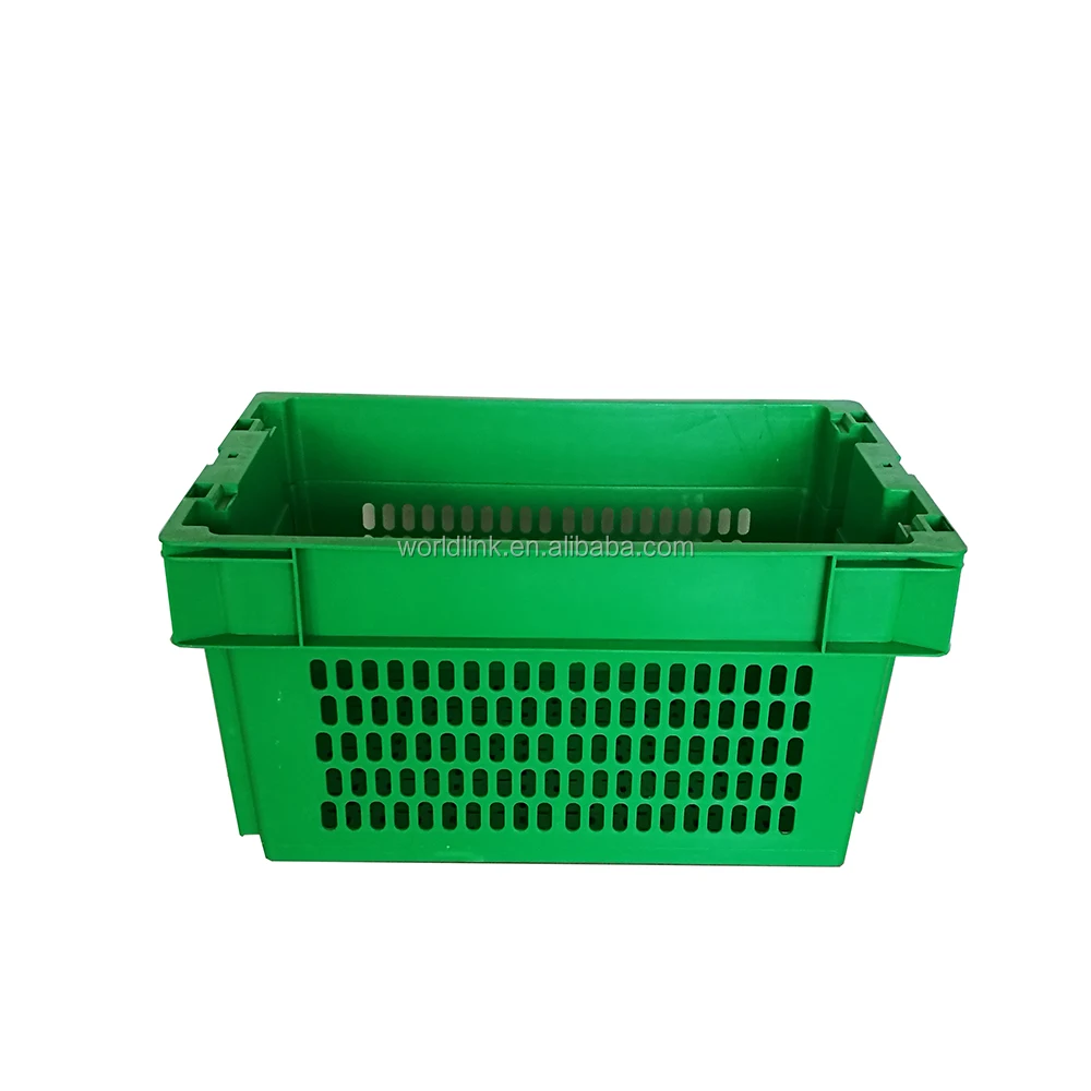 Stackable And Nestable Plastic Vented Container For Fruit And ...