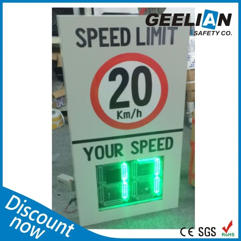 Radar Speed Sign Led Display For Highway Driver Speed Feedback Sign ...