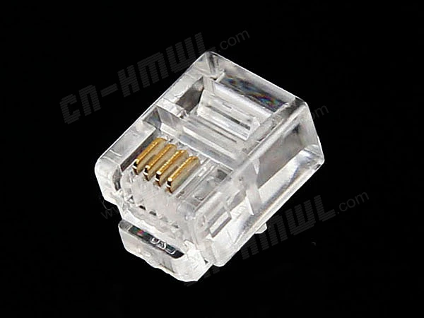Telephone 6 Pin Rj11 Rj14 Rj25 Connector - Buy Rj25 Connector,Rj14 Connector,Rj11 Connector ...