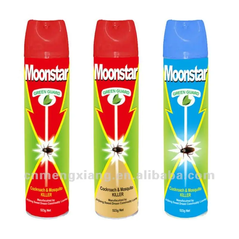 Moon Star Lemon Flavour Aerosol Pesticide Spray - Buy Aerosol Pesticide ...