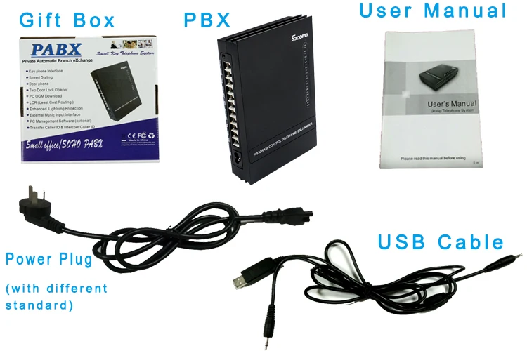 Best Analog Pabx Pbx For Small Business Mk308 With Key Telephone System ...