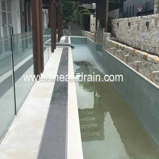 Beautiful Swimming Pool Water Draining Gutter - Buy Draining Gutter ...
