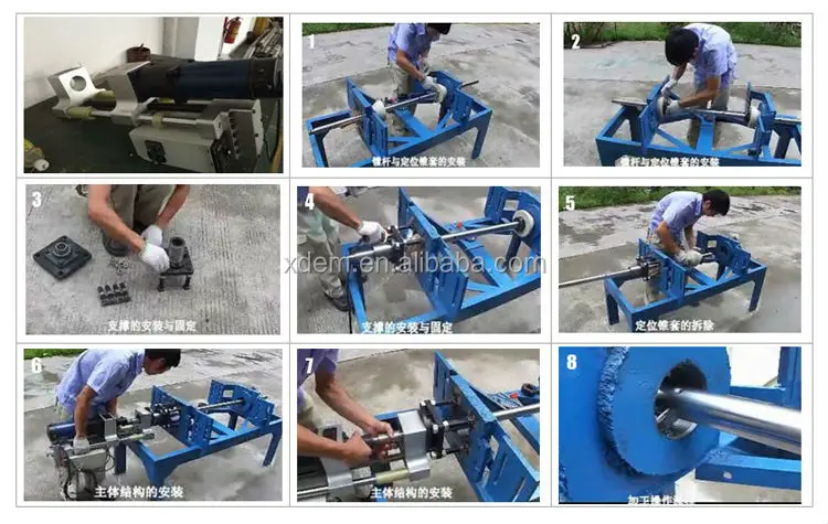 Gtdg60 Portable Hydraulic Line Hole Boring Machine In Good Price - Buy ...