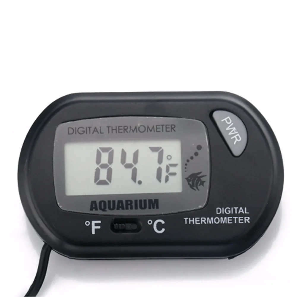 Digital Water Thermometer For Fish Tank Aquarium Marine Temperature ...