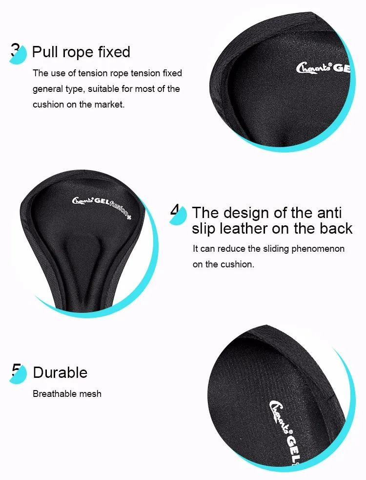 Factory Wholesale 3d Custom Silica Gel Bike Seat Pad Bicycle Saddle Cover - Buy Silica Bike Seat ...