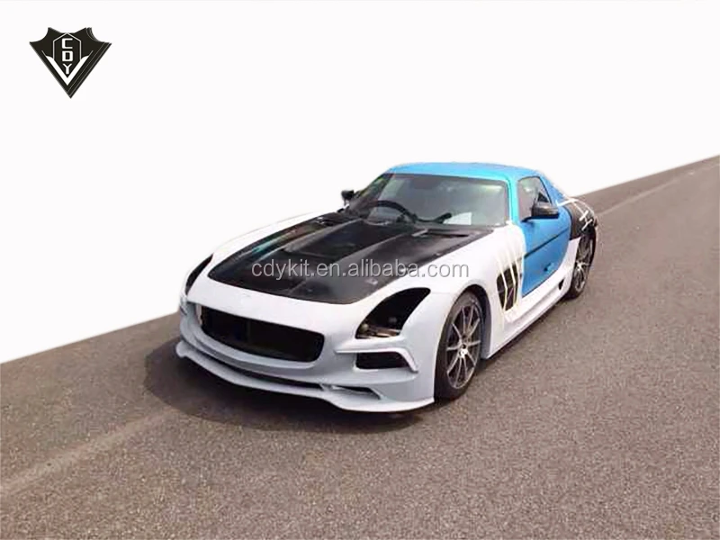 For Mercedes benz SLS Body Kit Black Series SLS Car Body Kit 2010-2014 ...