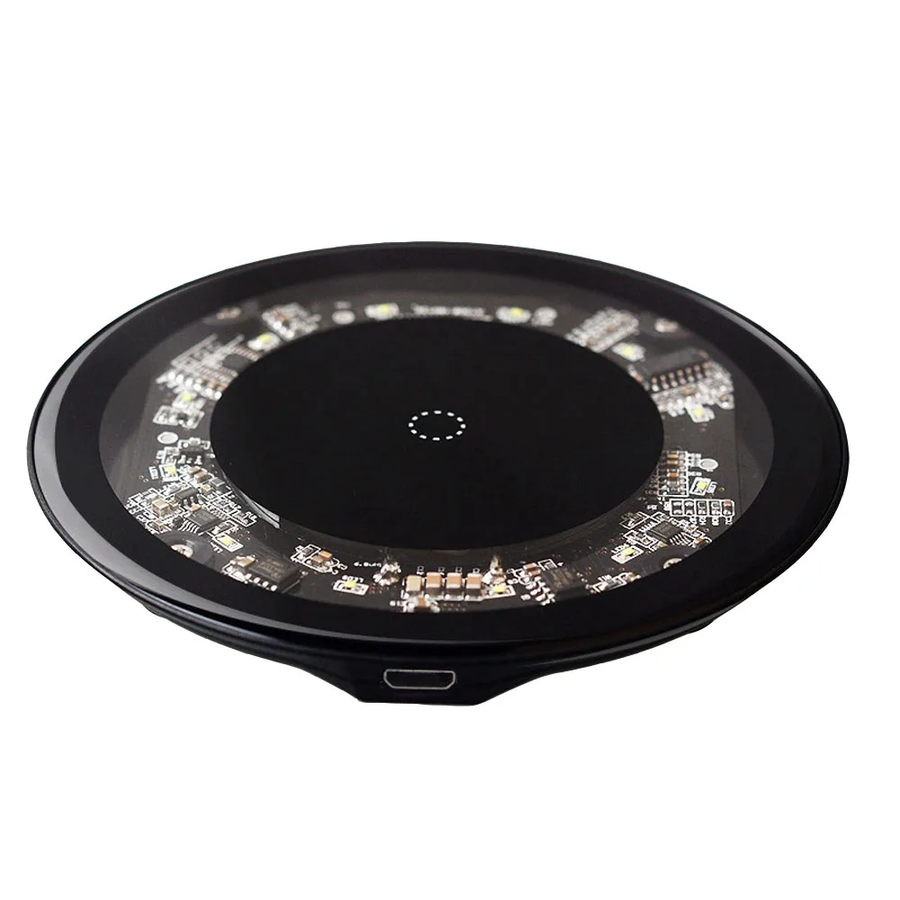 10w Fast Qi Wireless Charger For Iphone Xs Max/xr/xs/x/8/for Samsung ...