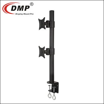 Lcd480-d Vesa Desk Clamp Mount Vertical C- Clamp Monitor Arm For Dual ...