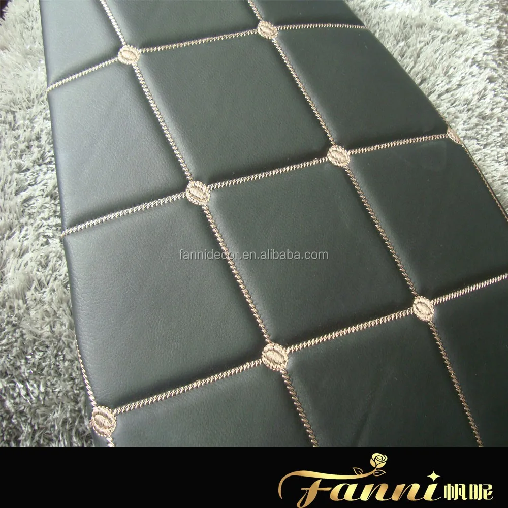 Synthetic Artifical PVC Rexine Leather Fabric for Car Trunk Mat