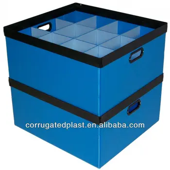 Reusable Corrugated Plastic Partition Box - Buy Reusable Polypropylene ...