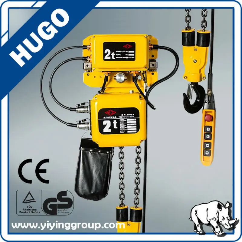 2 Ton 2000kg 4400bl Harga Electric Chain Hoist Electric Lifting Block ...