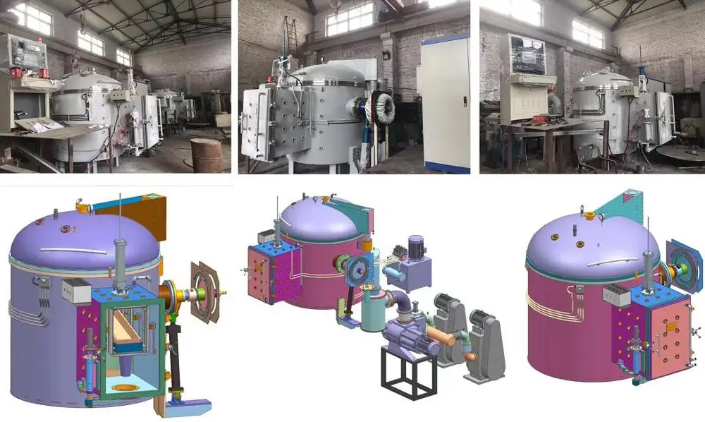 50kg Titanium Alloy Vacuum Induction Melting Furnace