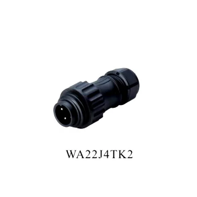 Ip67 Industrial Threaded Plastic Connector Wa22 Series Wa22j4tk2 Weipu ...