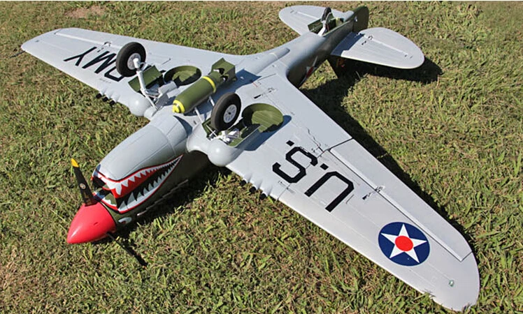 Large Size Epo P4o Rc Plane With 5200mah Lipo Battery & 2.4g Remote Control