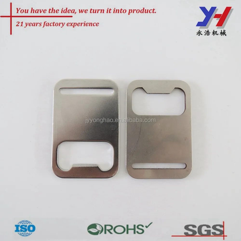 Durable Customized Flat Sheet Metal Formed Nickle Plated Steel Clips ...