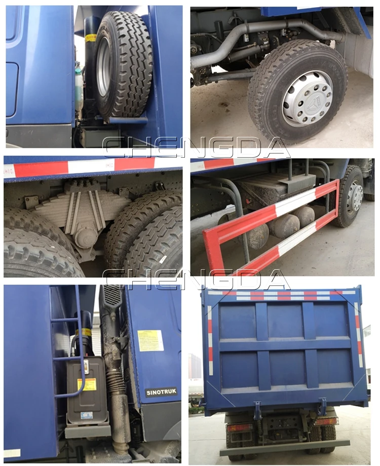 Sinotruck Shackman Jamaica Togo Tipper Truck - 1500-2000nm Torque