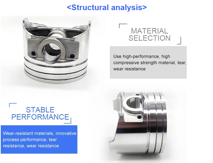 Kusima For Land Rover Range Rover 3.0t Piston & Rings Set Jaguar 306dt ...