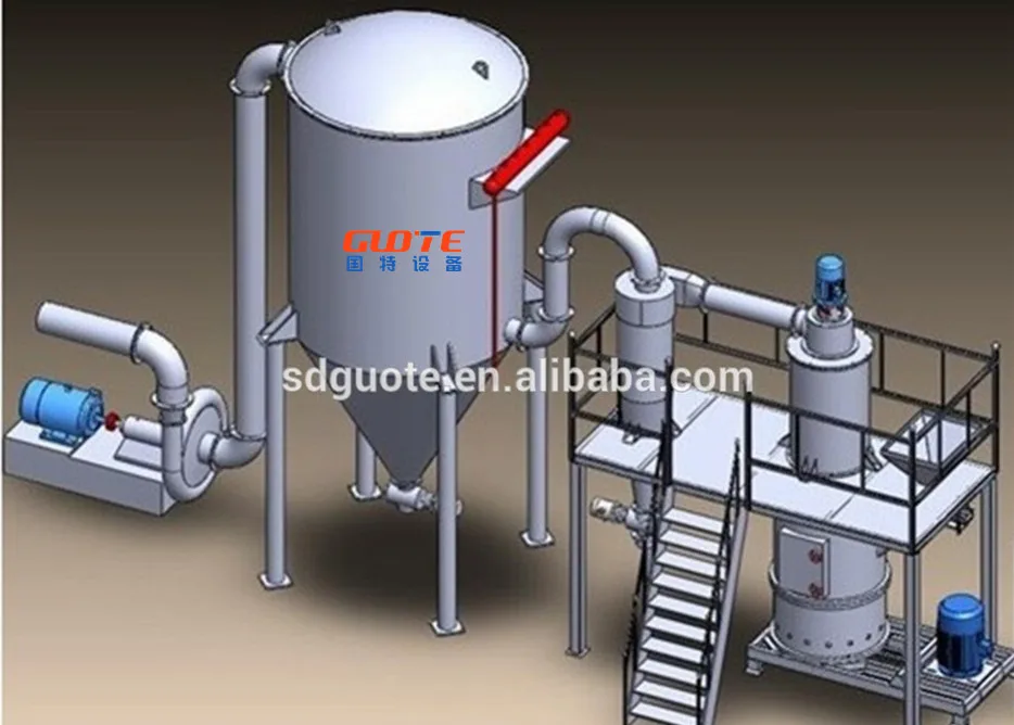 Vertical Type Pneumatic Air Classifier Multistage Airflow Classifier ...