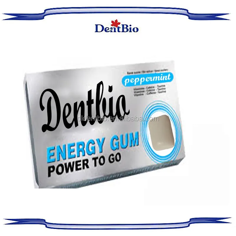 Caffeine Energy Gum Guarana Chewing Gum Oem Taurine Chewing Gum - Buy ...