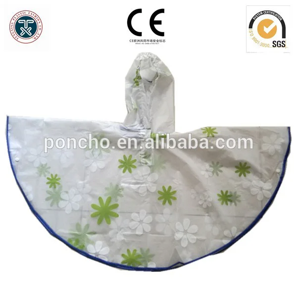 Fashion Pvc/peva Plastic Raincoat For Kids Rain Poncho - Buy Free Kids ...