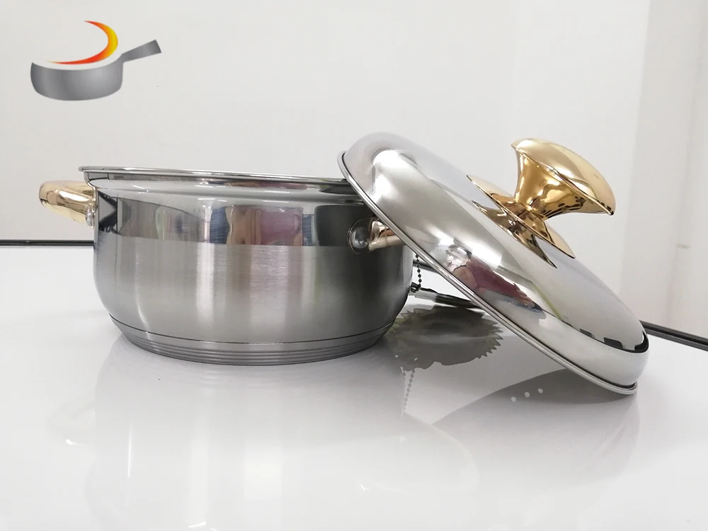 8pcs Masterclass Premium Cookware Casserole Stainless Steel Cookware ...