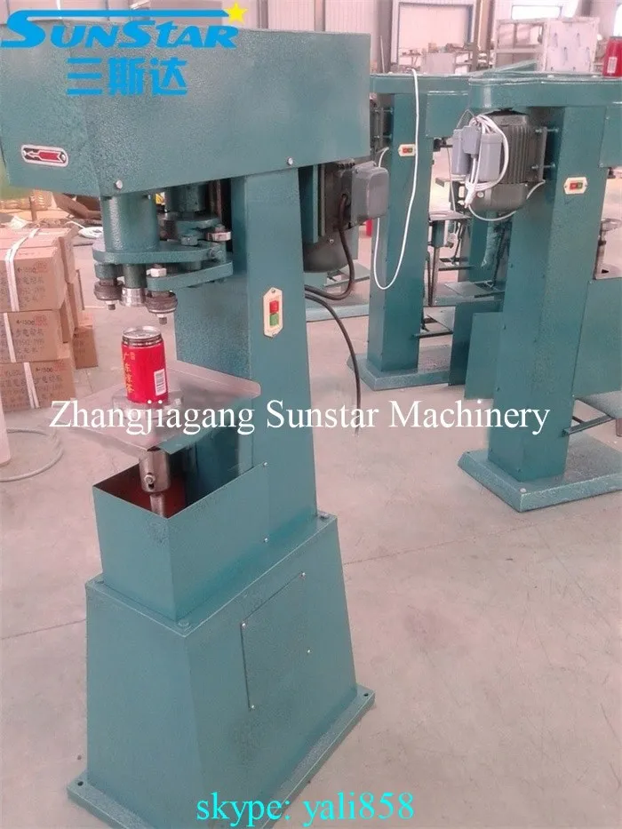 Factory Sale Semi Automatic Manual Can Closer Of Aluminum Tin Paper Pet ...