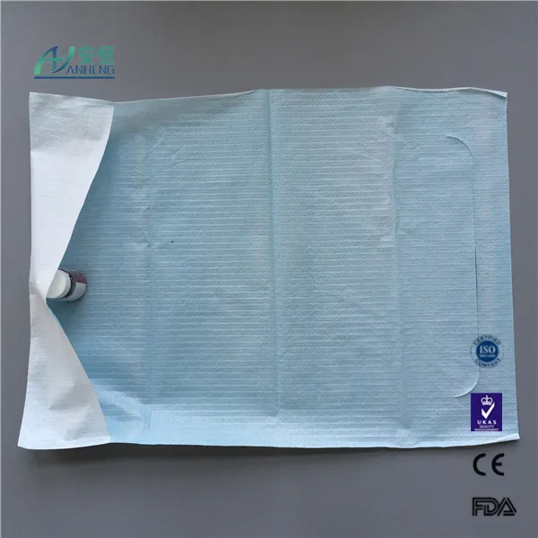 Hospital Use Bib Paper + Pe Materials Disposable Surgical Bib - Buy ...